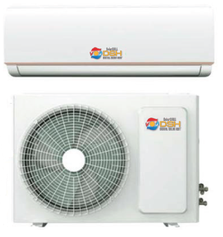 Air to Air DC 48V Single Head Heat Pump | Digital Solar Heat